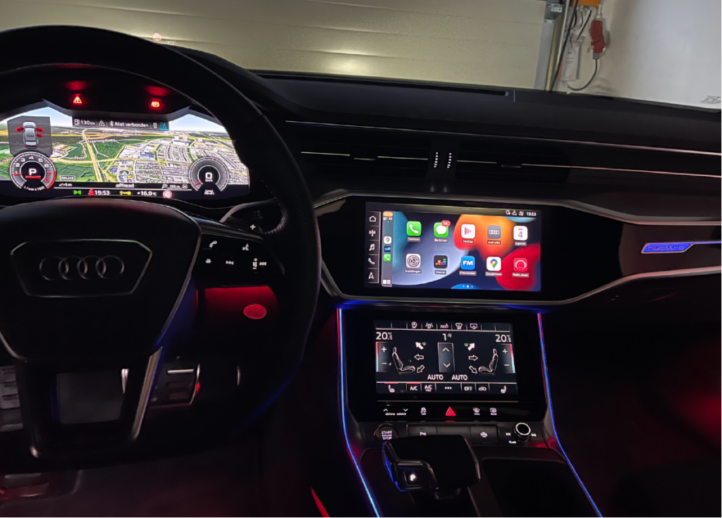 Multimedia Systeem Audi A8 inbouwen | Autoscherm24